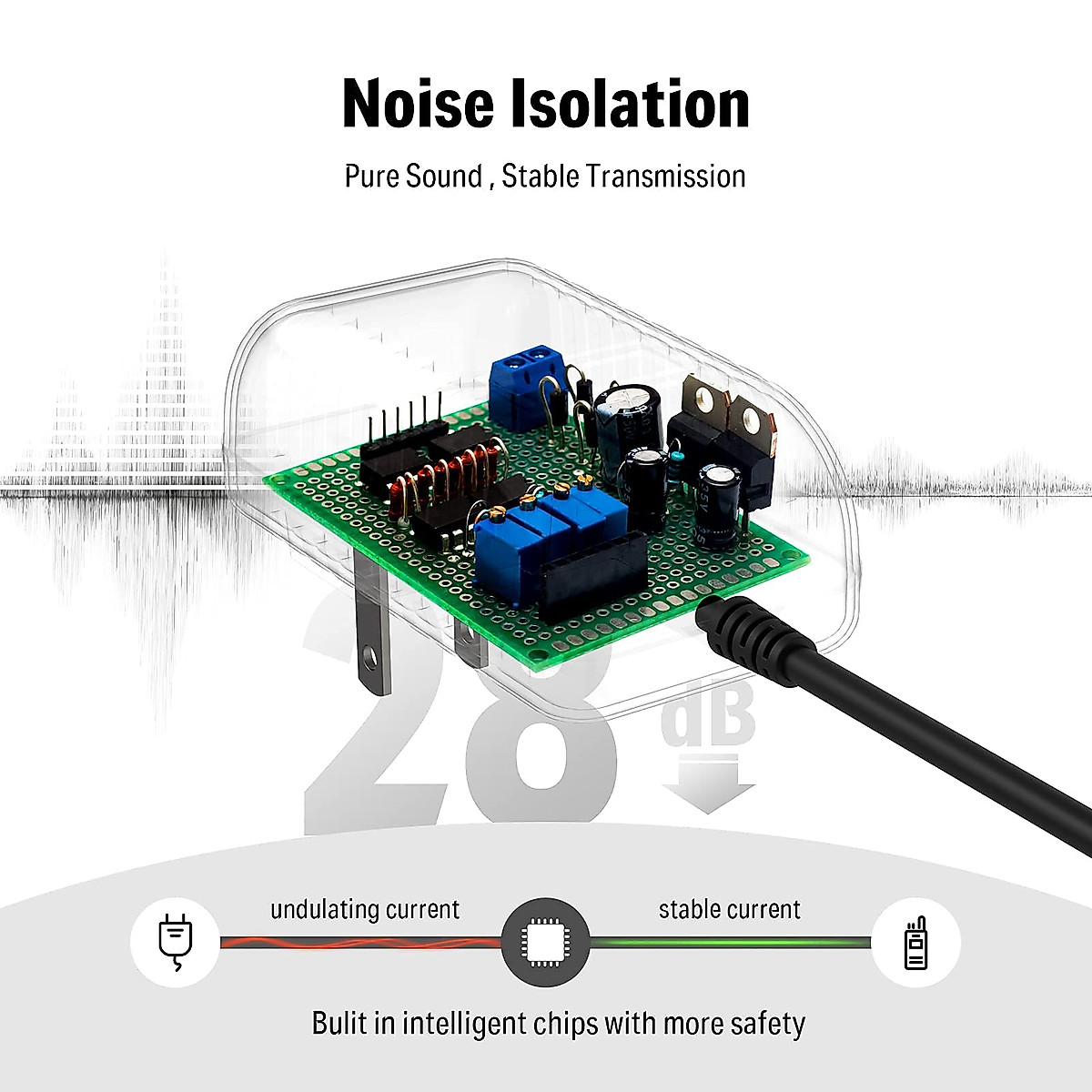 Donner Overdrive Guitar Pedal & Donner DPA-1 Guitar Pedal Power Supply