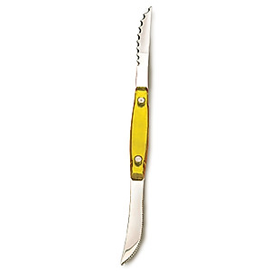 RSVP International Endurance Grapefruit Tool Collection Stainless Steel, Dishwasher Safe, Double Knife