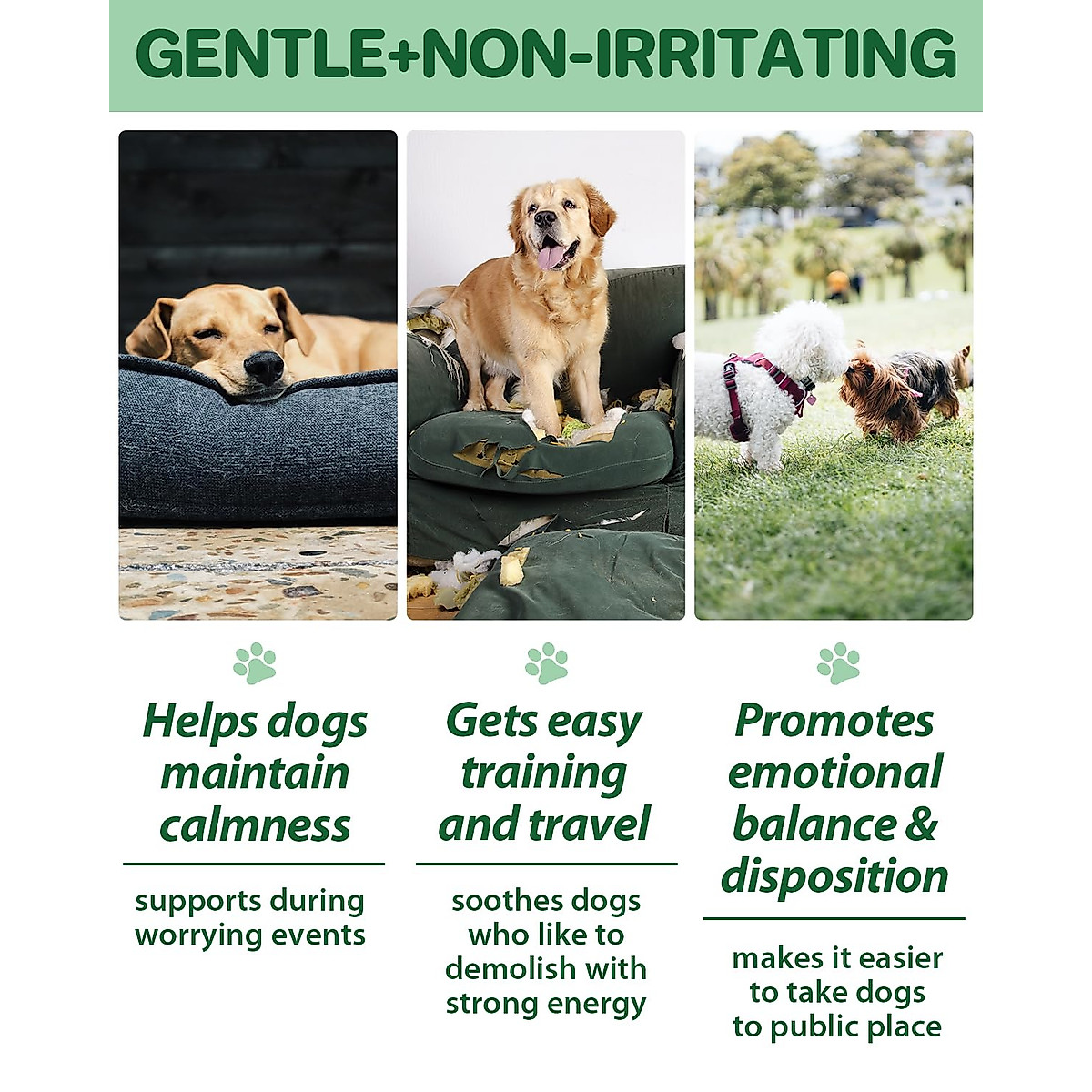 Hemp Calming Chews for Dogs - Dog Calming Treats - Dog Calming Chews - with Valerian Root, Melatonin - Calming Treats for Dogs - Helps with Thunder, Fireworks, Travelling - 120 Chews, Chicken Flavor