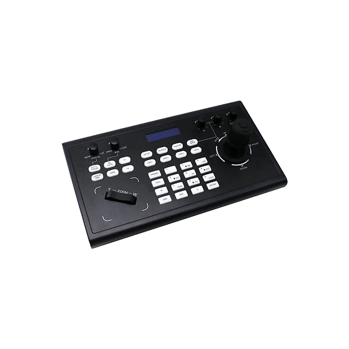 Zowietek PTZ Camera 4D Joystick Controller PoE| PTZ Universal Keyboard | Visca PELCO-D/P | RS232 RS422 RS485 | Controller for NDI PTZ Camera Live Streaming in Church, Meeting, Video Conference