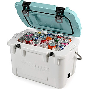 Columbia PFG 25Q High Performance Roto Cooler with Microban Protection, Gulf Stream