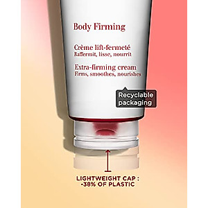Clarins Extra-Firming Body Cream | Anti-Aging Body Lotion | Visibly Firms, Tightens and Smoothes | 96% Natural Ingredients, Including Organic Shea Butter and Organic Aloe Vera Extract | 6.6 Ounces