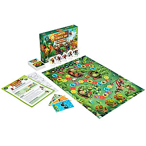 Jumping High Five Ants Picnic Party Board Game! Childrens Cooperative Garden Bug Picnic Game for Kids Ages 4 and Up, Learn New Skills Through Play, Perfect for Family Game Night