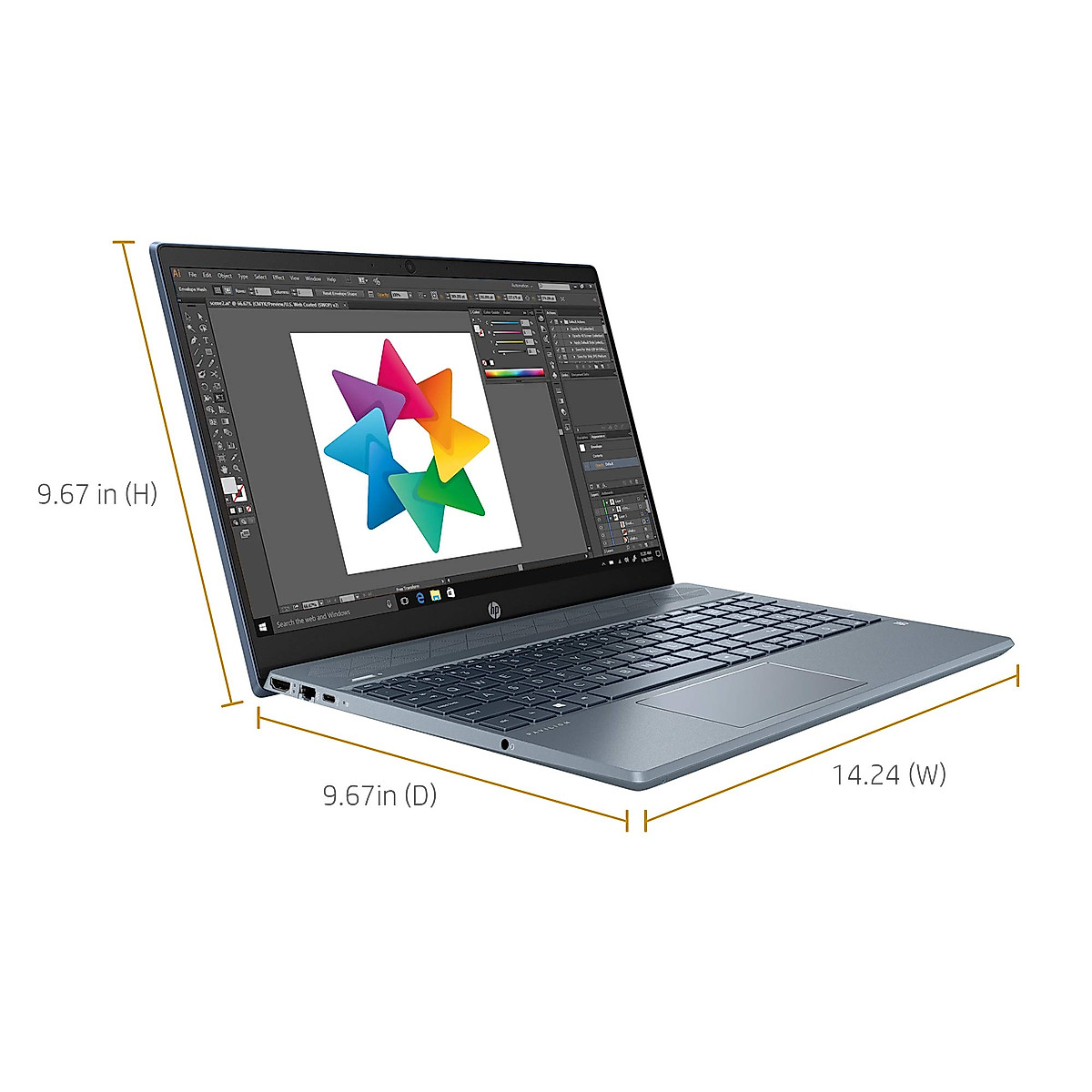 2022 HP Pavilion 15.6" FHD IPS Laptop PC Quad-Core AMD Ryzen 5 3500U 20GB RAM DDR4 512GB M.2 SSD+1TB HDD AMD Radeon Vega 8 HDMI USB-C RJ-45 WIFI Bluetooth Webcam Windows 10 Pro w/RE 32GB USB 3.0 Drive