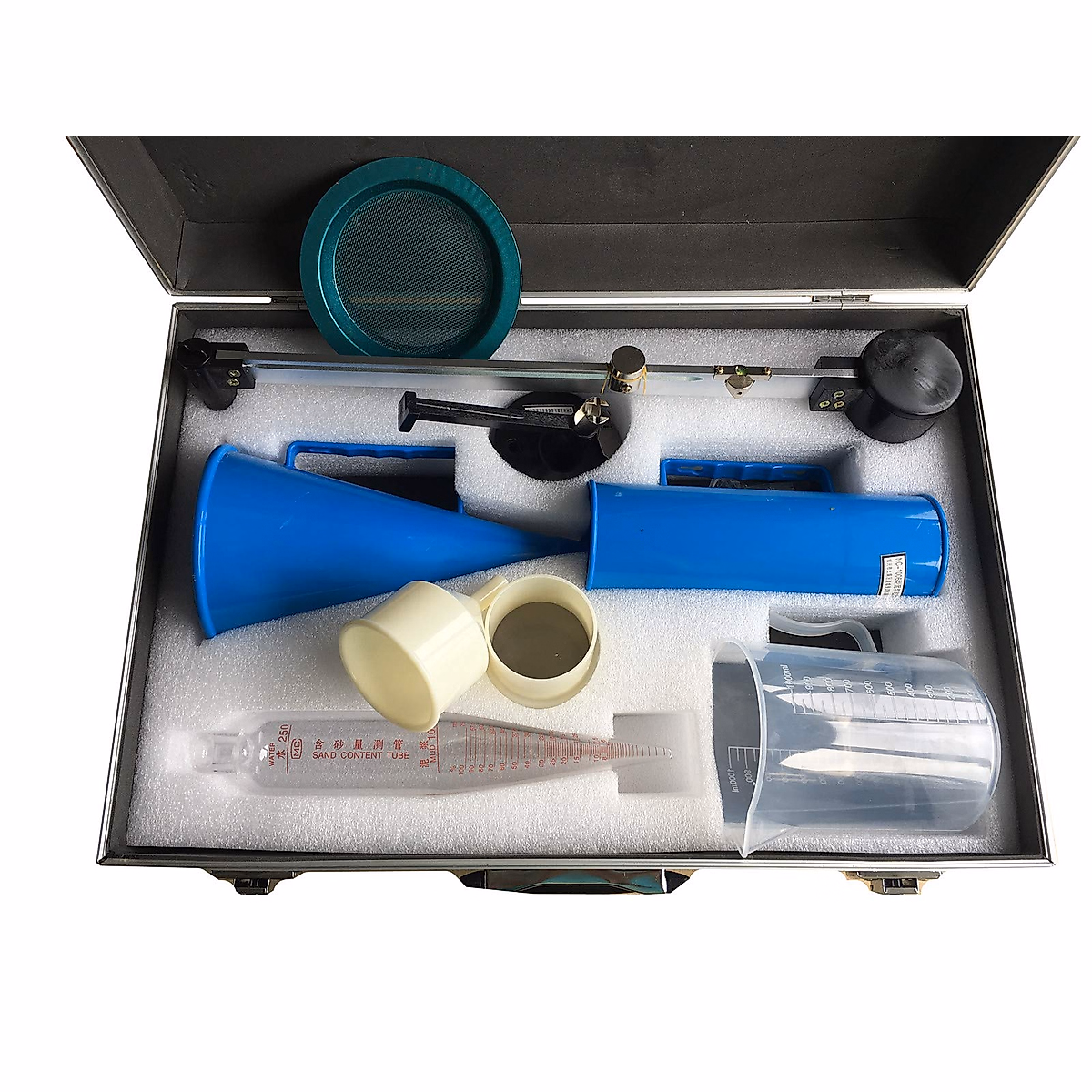 GLTL Slurry Test Kit,Mud Hydrometer,Mud Viscometer,Marsh Funnel and Viscosity Cup