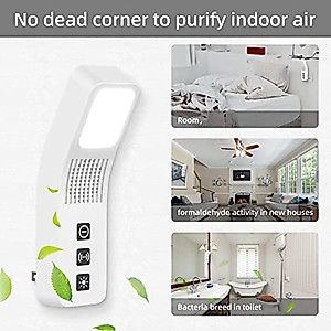 BAIRUTONG Air lonizers for Home,Bedroom Negative Ion Generator with Night Light Function,Plug in Air Fresheners for Home,Odors, Smoke|HighOutput, Quiet (3 pack)