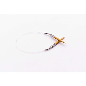Bamboo Circular Knitting Needles "Takumi", 9-Inch Size 5 (3016/9-05)