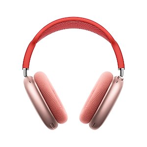 Apple AirPods Max Wireless Over-Ear Headphones, Active Noise Cancelling, Transparency Mode, Personalized Spatial Audio, Dolby Atmos, Bluetooth Headphones for iPhone – Pink