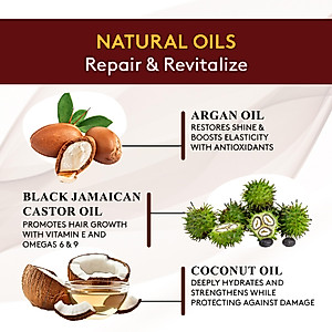 OKAY BLACK JAMAICAN CASTOR OIL and COCONUT SHAMPOO 12.oz / 355ml