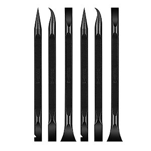 Plastic Scraper Tool Scratch Free Cleaning Pen-Shaped Scraper Tool Stiff Multipurpose for Tight Spaces Scraper Small Plastic Scraper Tool, Perfect for Removing Oil Stains, Labels, Paint