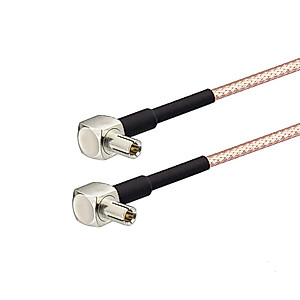 Bingfu 4G LTE Antenna Adapter Splitter SMA Female to Dual TS9 Connector Coaxial Pigtail Cable 6 inch 15cm Compatible with 4G LTE Mobile Hotspot MiFi Router Cellular Broadband USB Modem Dongle Adapter