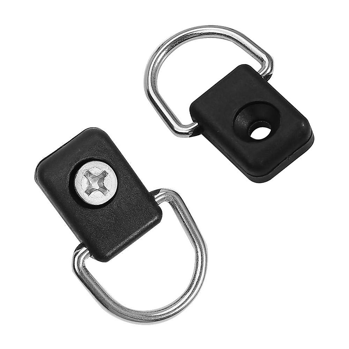 Kayak D Ring, 10 Pack Safety Fitting Canoe Kayak D Ring Outfitting Fishing Rigging for Bungee Kayak Boat Accessories