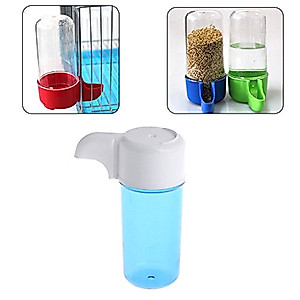 Hukai Automatic Bird Feeder Food Water Storage Plastic Parrot Cage Pet Drink Container