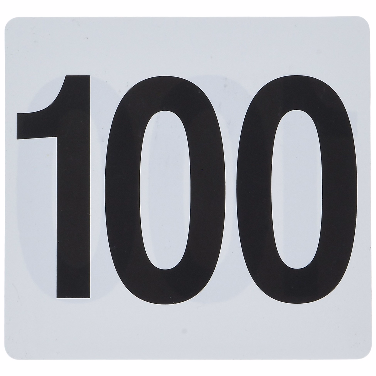 Winco 1-100 Plastic Table Numbers
