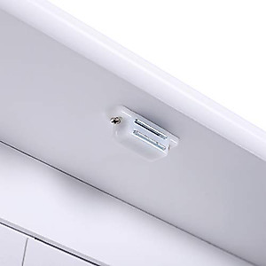 kleankin Bathroom Storage Cabinet Wall Mounted Medicine Cabinets w/Double Mirror Doors & Adjustable Shelf White