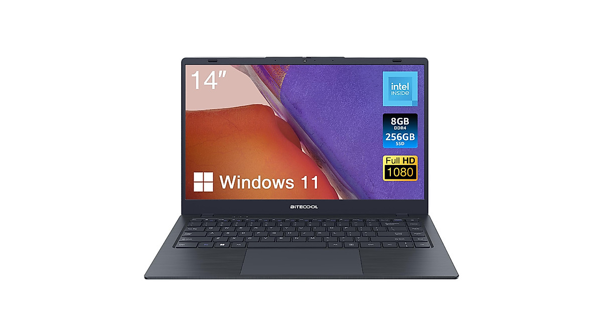 BiTECOOL 14" Laptop - Fast, Portable & Feature-packed