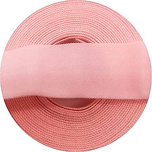 30 Yards 0.8 Inch Black Lace Trim Lace Ribbon Elastic Band Cotton Long Lace Trim by The Yard Wide Fold Over Spandex Elastic Ribbon for Sewing Lace Trim Waist Band Garment Accessory