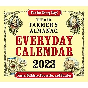 The 2023 Old Farmer’s Almanac Everyday Calendar