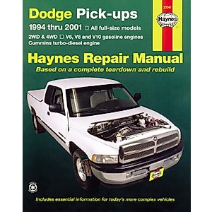 Dodge Pick-ups, 1994-2001 (Haynes Repair Manuals)