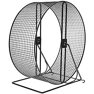 ULTECHNOVO Hamster Running Wheels Chinchillas Weel, Hamster Wheel, Hamster Exercise Wheel Toy, Run- Around Wheel for Hamsters Gerbils Rats Mice Hedgehogs
