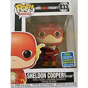 Funko Pop! Big Bang Theory: Sheldon Cooper As The Flash #833 - Shared SDCC Excl.