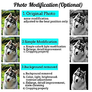 GYGYL Pet Memorial Stones, Black Granite Memorial Garden Stone Engraved with Pet's Photo, Customized Grave Marker, Gifts for Someone Who Lost a Loved One, or Pet, Dog, Cat (11X6 inches)