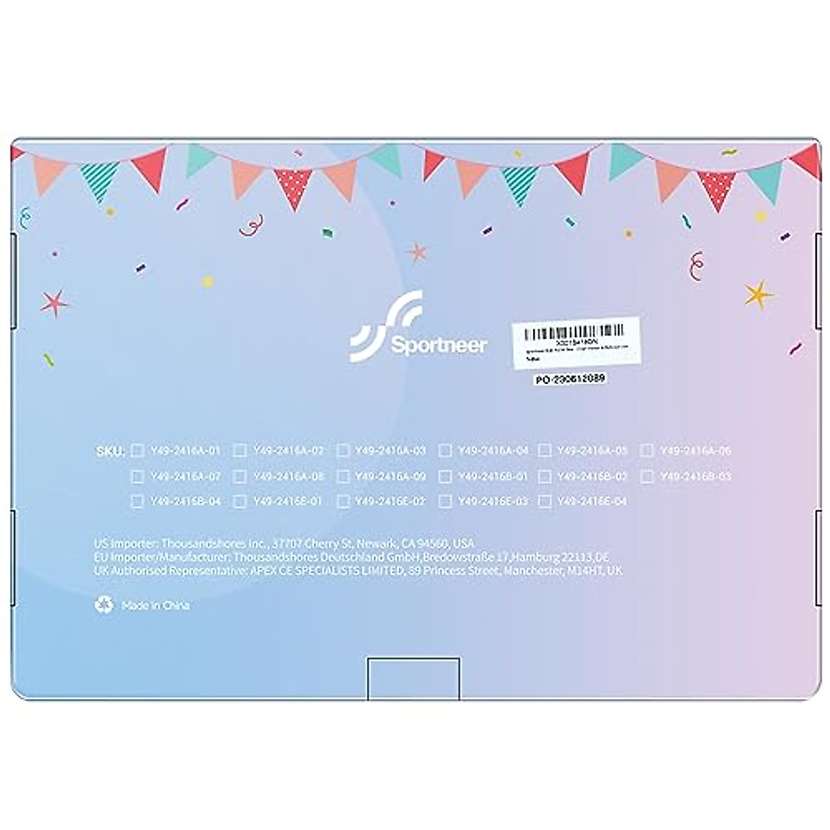 Sportneer Kids Roller Skates, 4 Adjustable Light up Roller Skates for Girls Boys Kids Toddlers Beginners, Kids Skates with Protective Gear Set Gift for Indoor & Outdoor Use