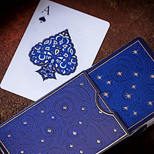 Starry Night Playing Cards | Unique Playing Cards Themed w/Eye Catching Design | Complete Deck of Cards w/Standard Playing Cards | Cool Playing Cards for Adults or Kids | Card Deck w/Free eBook