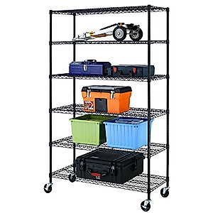 Formosa Covers | The Original Storage Shelving Unit Cover, Keep Garage, Closet, Medical Office, Kitchen, Yard Neat | Wire Steel Metal Shelf Accessories Fits Racks 36" W x 24 D x 72 H (Cover Only Grey)
