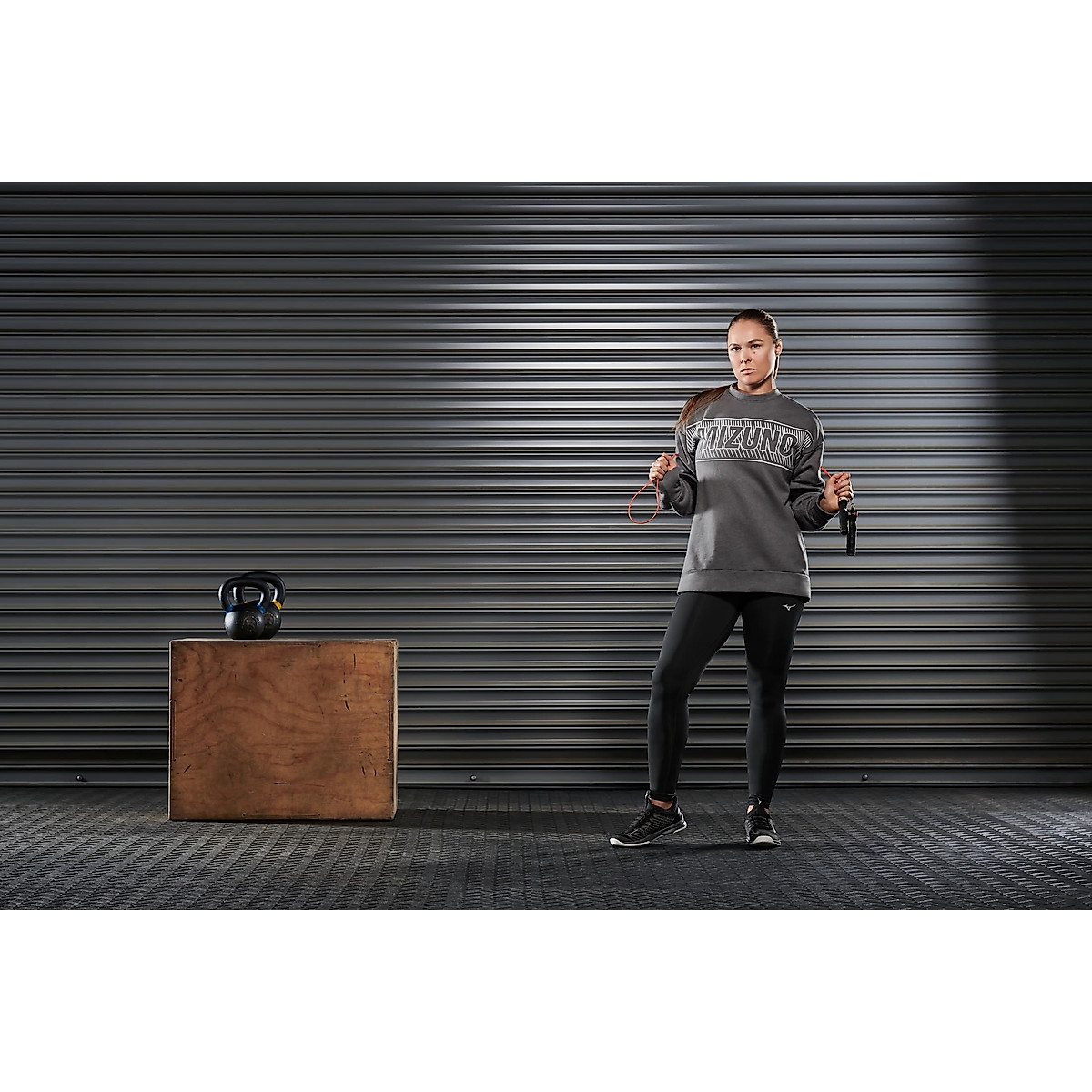 Mizuno Women's Full Length Tight, Black, Large