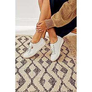 ECCO Women's Soft 7 Sneaker, White, 43 (US Women's 12-12.5) M