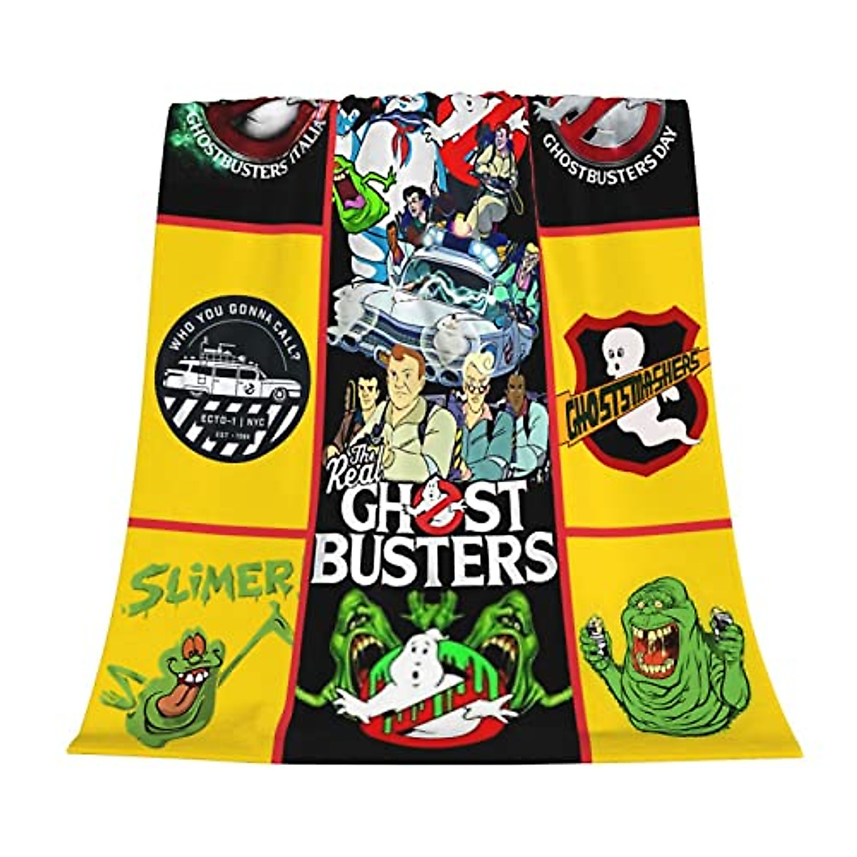 Ghost-Busters Blankets Throw Blankets, Super Soft Fuzzy Lightweight Luxurious Cozy Warm Fluffy Plush Microfiber Blanket for Bed Couch Living Room