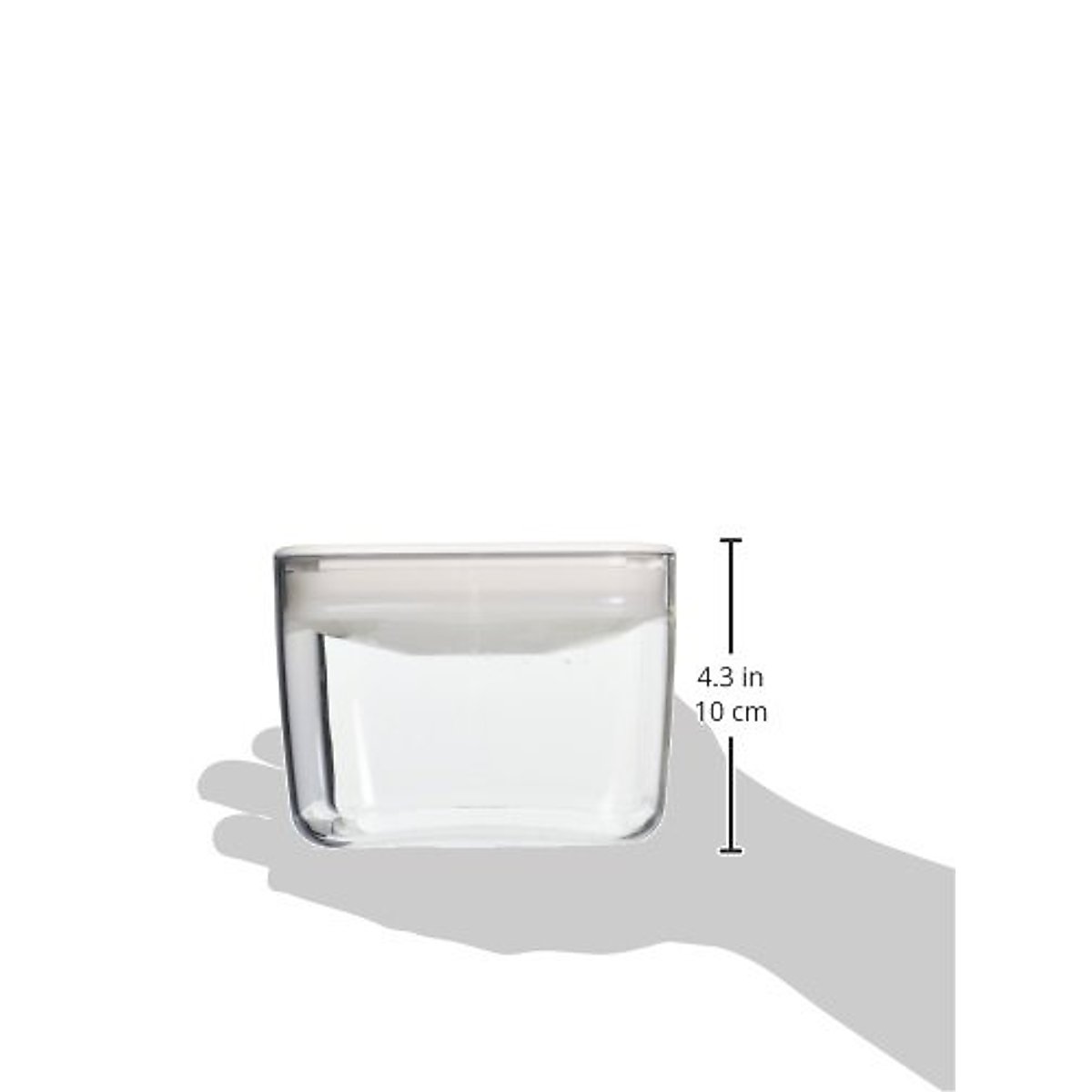 ClickClack Cube Storage Container, 1-Quart