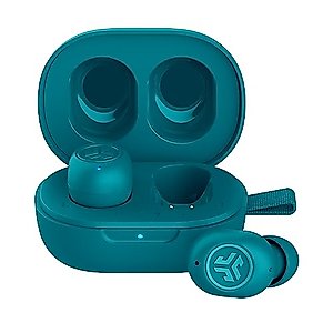 JLab JBuds Mini True Wireless Bluetooth Earbuds + Charging Case, Teal, IP55 Sweat and Dust Proof, Bluetooth Multipoint, Be Aware Audio, 3 EQ Sound Settings, Crystal Clear Calls