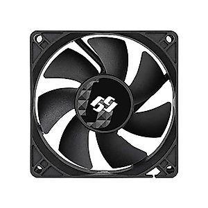 Bgears b-BlasterPWM 80mm 2 Ball Bearing PWM Fan with Extreme Airflow of 98 CFM. UL, CE, FCC, RoHS, Reach Certified High Speed PWM Fan