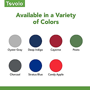 Tovolo Perfect Ice Mold Freezer Tray of 1.25" Cubes for Whiskey Bourbon, Spirits & Liquor, BPA-Free Silicone, Fade Resistant, Set of 2, Cayenne