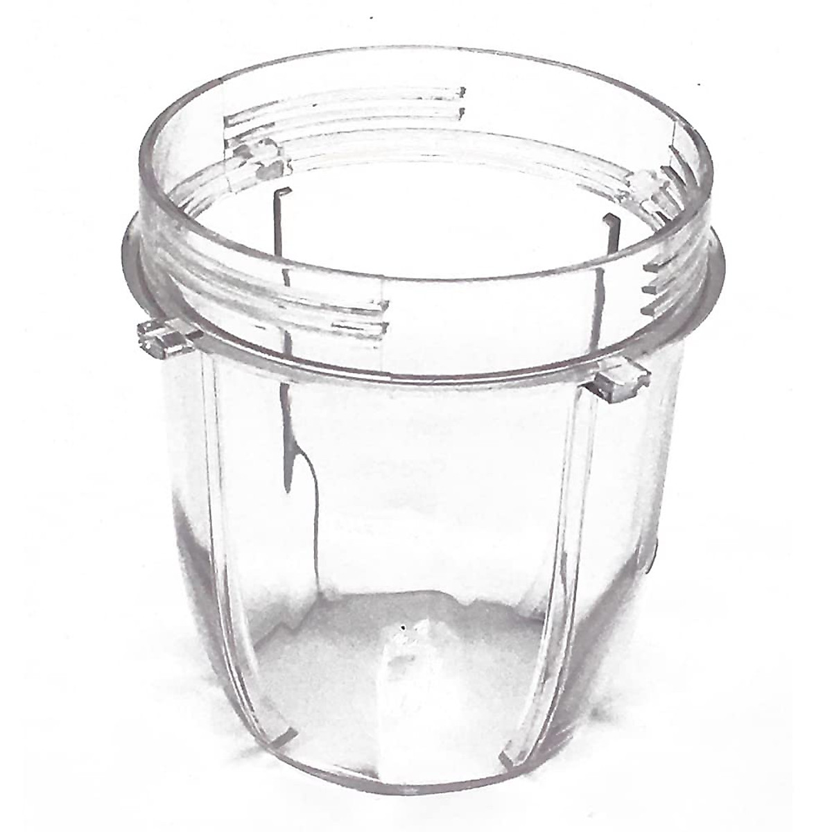 Replacement Parts 12 oz. Cup For Auto-iQ Nutri Ninja BL2012/BL2013/BL450/BL456/BL480/BL480D/481/482/486/487/487A/488W/490/491/492/492W/640/642/642W/642Z/680A/682/NN100/NN100A/NN101/NN102 (1)