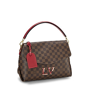 Louis Vuitton, Pre-Loved Damier Ebene Beaubourg MM, Red