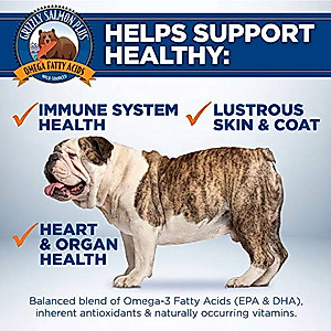 Grizzly Salmon Oil Cat Food Supplement Omega 3 Fatty Acids, 4 oz
