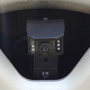 Brandmotion 9002-8857V2 Rear Vision System with CMOS Infrared Camera and Adjustable Bracket for 2007-2018 Jeep Wrangler JK with Factory Display