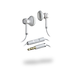 Plantronics BackBeat 116 Stereo Headphone with Mic for iPhone - Retail Packaging - White