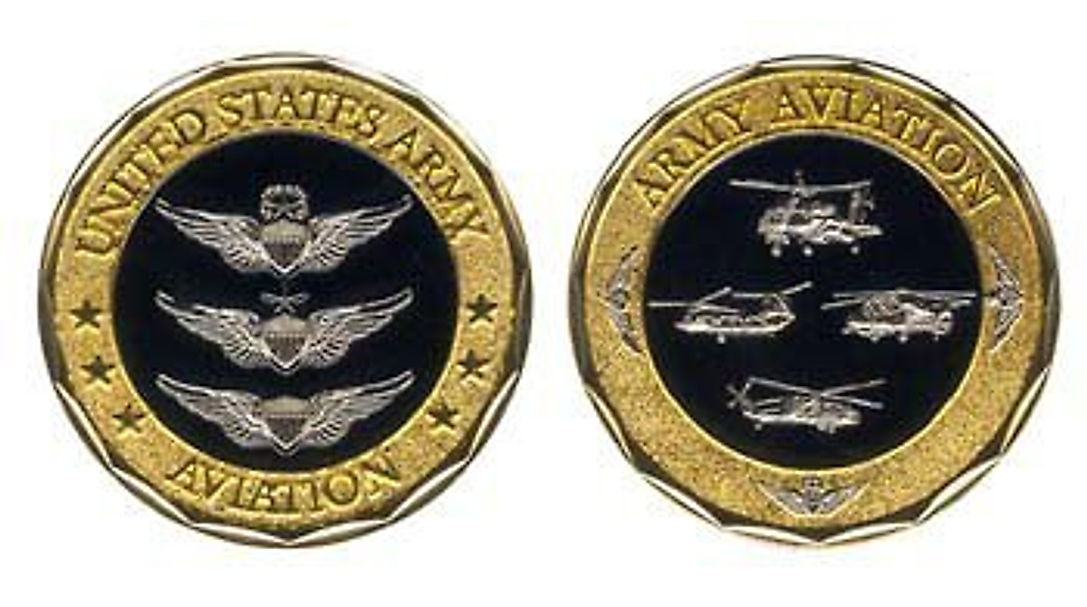 U.S. Army Aviation Challenge Coin - Honor & Collect