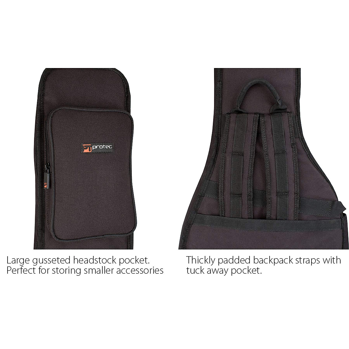 Protec Hollow Body Electric Guitar Gig Bag – Gold Series, Model CF229