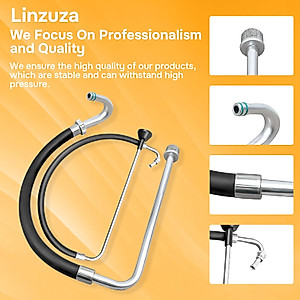 LINZUZA Airless Paint Sprayer Stainless Steel Suction Hose Tube and Reflux Line Sets Compatible with Graco 390 395 490 495 595, Tongshan T300 500 Spraying Machine Paint Accessories/Line Paint