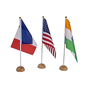 Adena Montessori Flags of the World Geography Learning Toys Hands-on Geography Activities for Kids