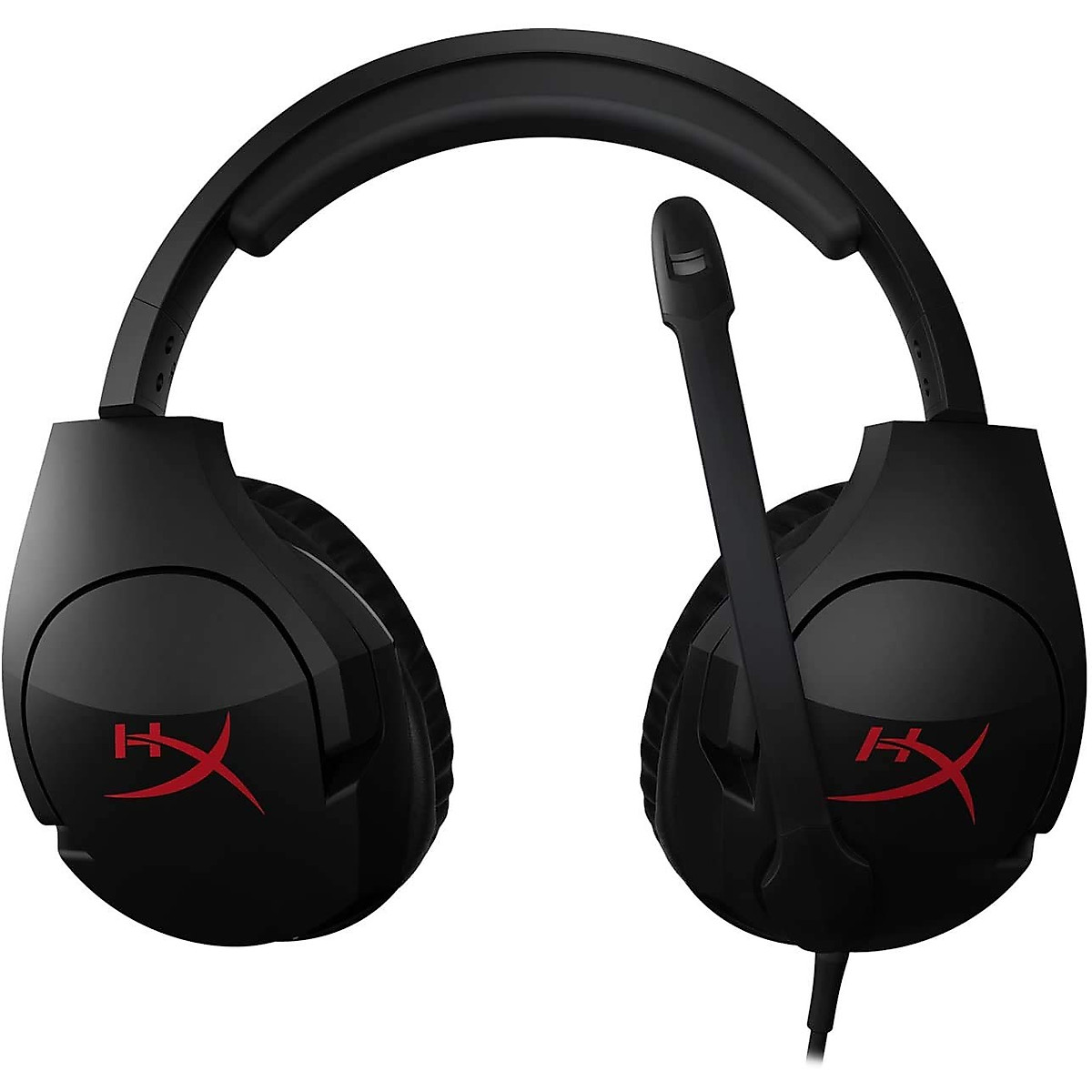 HYPERX Cloud Stinger Gaming Headset - Lightweight Design - Flip to Mute Mic - Memory Foam Ear Pads - Built in Volume Controls - Works PC, PS4, PS4 Pro, Xbox One, Xbox One S (HX-HSCS-BK/NA) (Renewed)