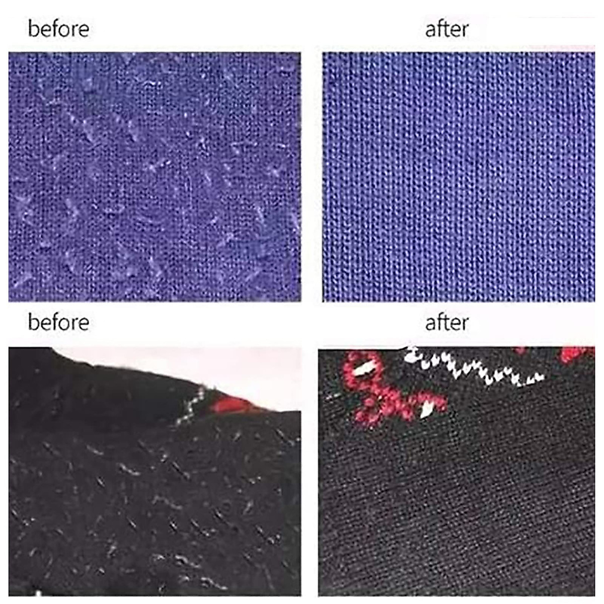 Shan-S Christmas Decor Portable Manual Hair Ball Remover, Clothes Hair Ball Remover Mini Sweater Hair Remover Home Useful Tools Convenient Hairball Office Home Travel Universal Pink