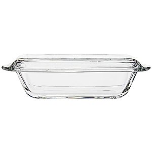 Anchor Hocking Presence Design Butter Dish with Cover