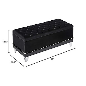 Coaster Furniture Bedroom Trunk Black 300644