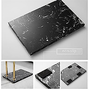 FCMLD Double L Shape Pedestal Towel Holder Bathroom Towel Rack Stand Floor Standing Bath Towel Holder Clothes Drying Racks (Color : D, Size